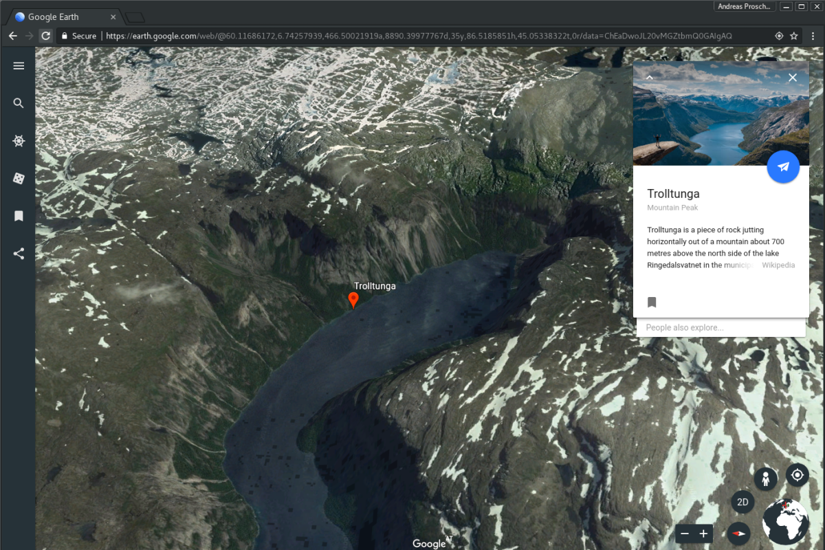 Google Earth: Kompletter Neustart als Browser-App - Suchmaschinen ...