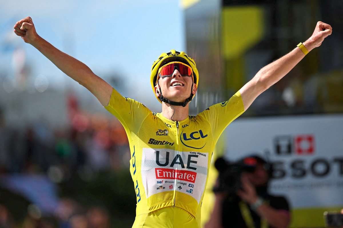 Tour-Dominator Tadej Pogacar: Wie eine außerirdische Maschine - Tour de ...