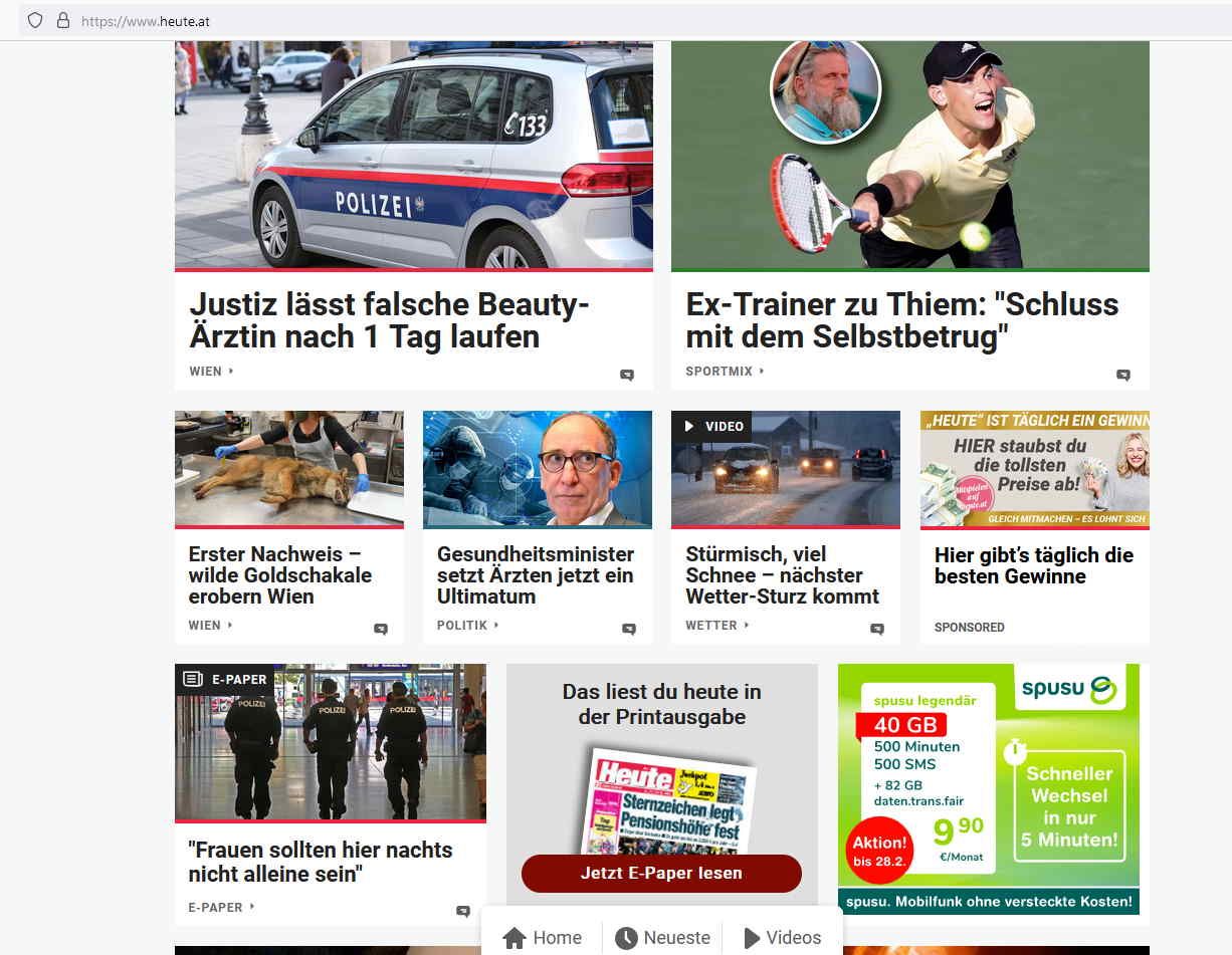 "Heute" zeigte Fotostrecke von Messerattentat: Presserat rügt ...
