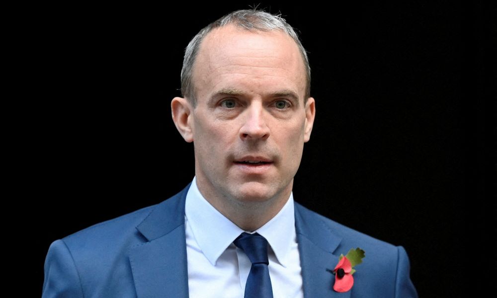 Britischer Vizepremier Dominic Raab tritt zurück - Europa - derStandard ...