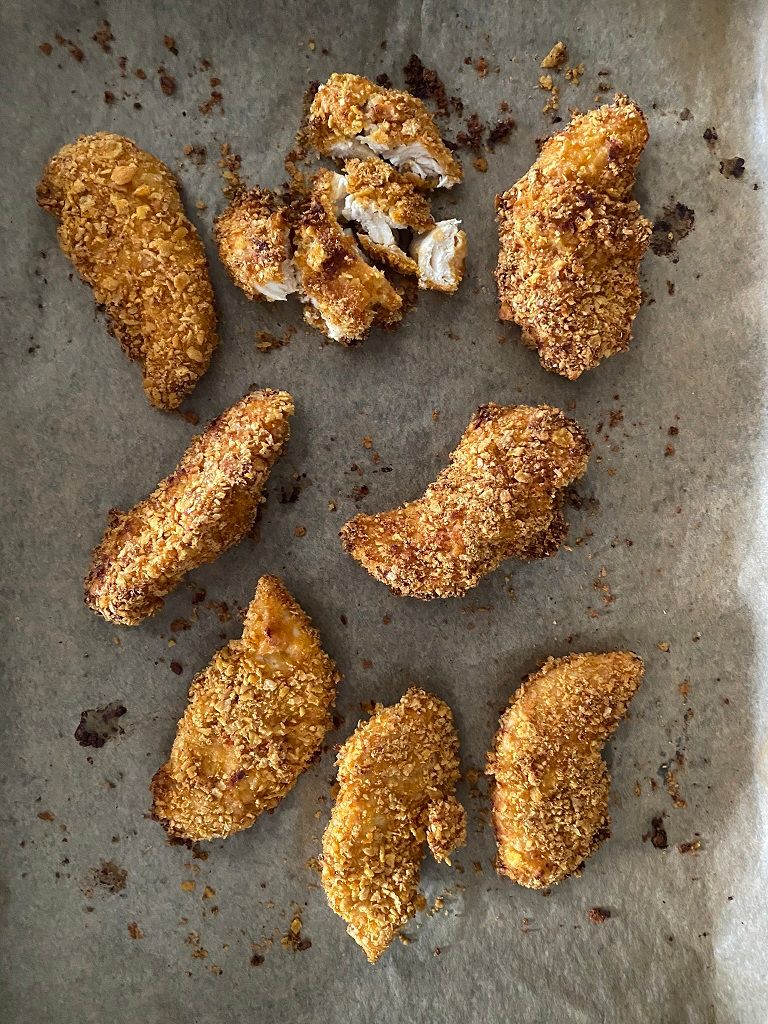 Rezept für Baked Hot Honey Chicken – gebackenes Hendl mit scharfer ...