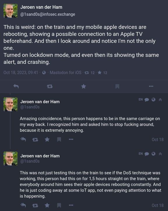 Dieses kleine Gerät kann alle iPhones in der Umgebung zum Absturz ...