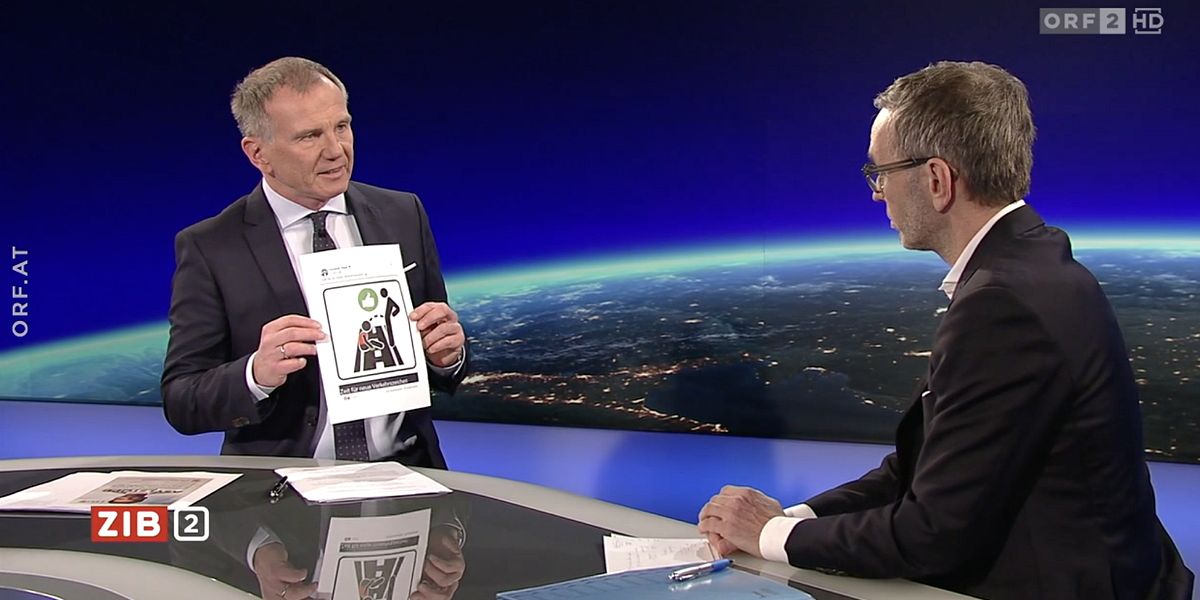 Kickl über Pinkelbild gegen Klimaaktivisten: "Warnung vor Eskalation ...