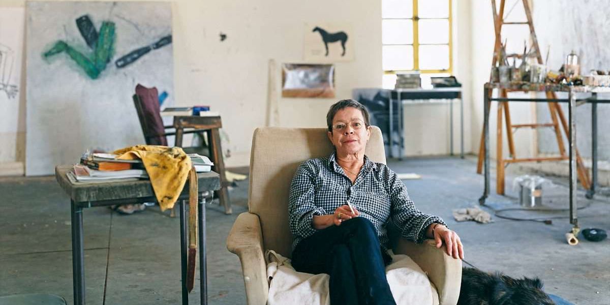 Wie Susan Rothenberg mit ihren "Horse Paintings" die Malerei prägte ...