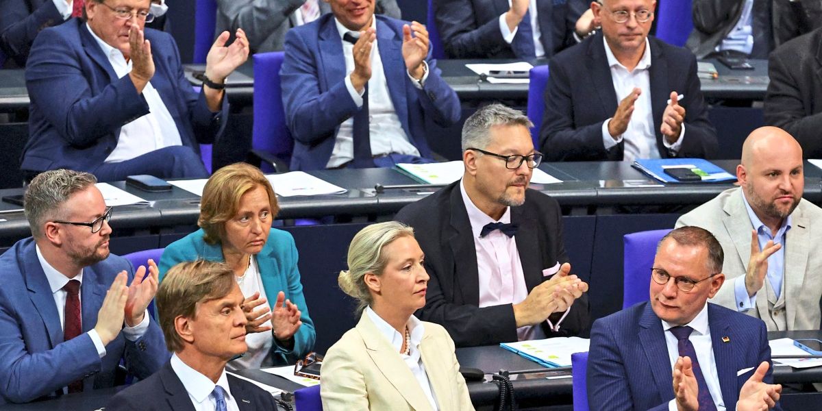 Laut Umfrage lehnt mehr als die Hälfte der Deutschen Verbot der AfD ab ...