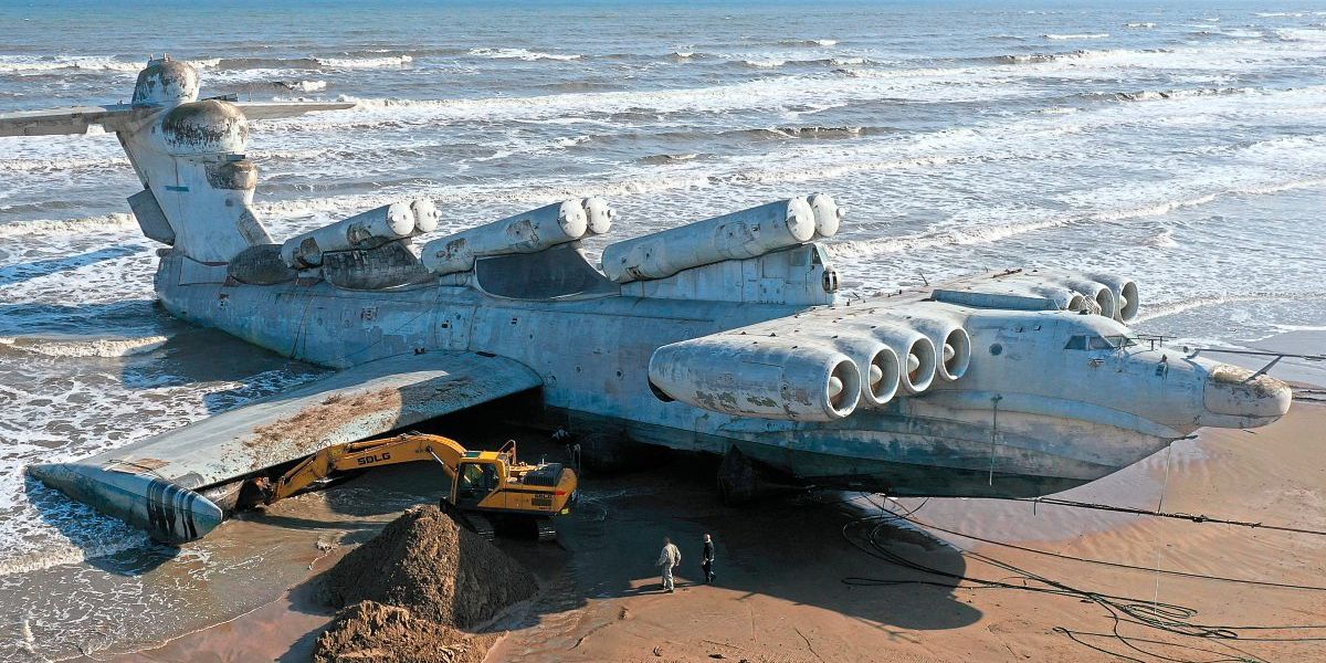 Ekranoplane 2.0: Die Nachfahren des "Kaspischen Seemonsters" - Reisen ...