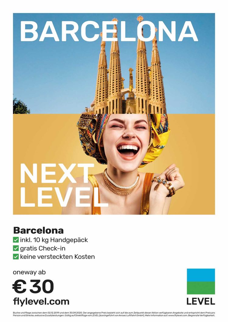 KTHE lässt die Fluglinie Level abheben - Werbung - derStandard.at › Etat