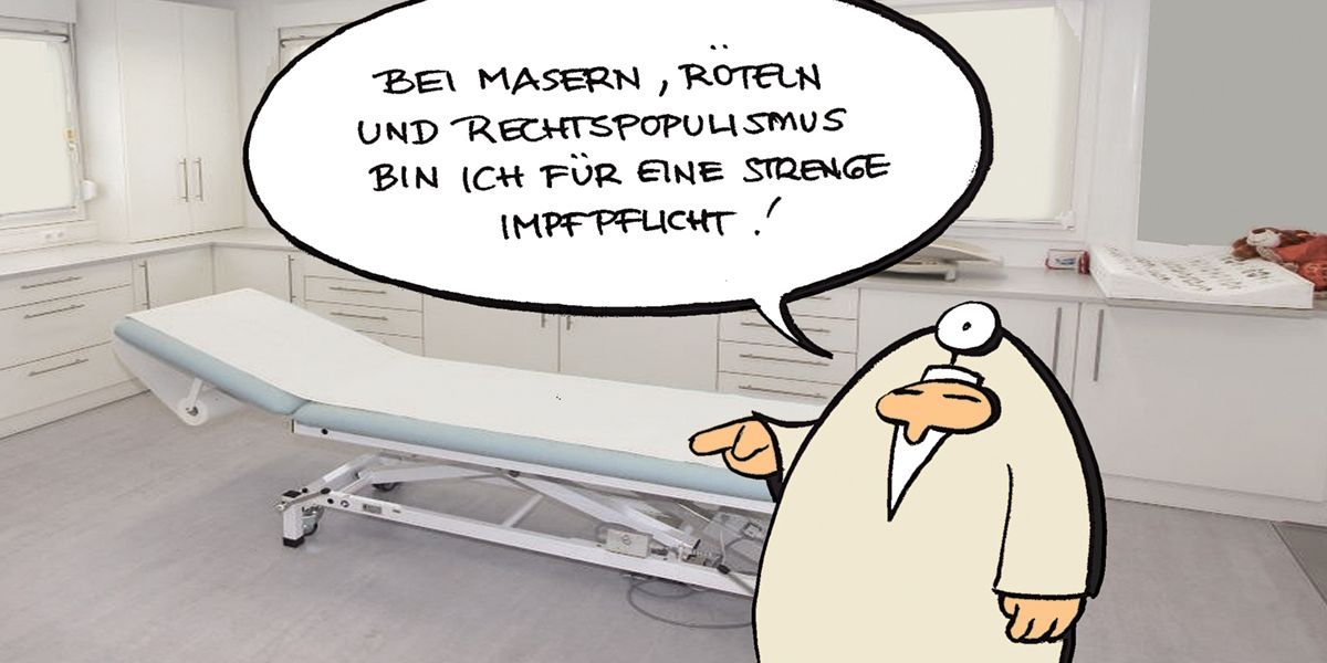 MRR-Impfung - Cartoons - derStandard.at › Diskurs
