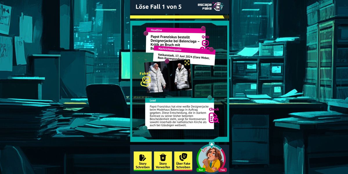 "Escape Fake": Im neuen STANDARD-Spiel wird jeder zum Fact-Checker ...