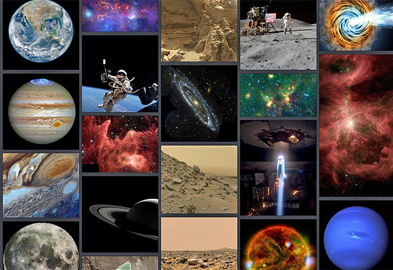 NASA veröffentlichte neues Multimedia-Archiv - Wissens-Blogs ...