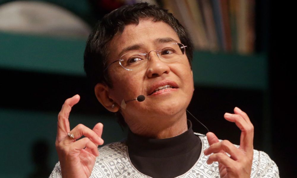 Nobelpreisträgerin Maria Ressa: "Wenn ich im Gefängnis lande, dann als ...