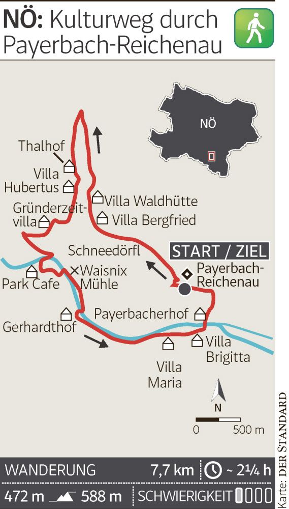 Niederösterreich: Villen schauen in Payerbach und Reichenau - Urlaub in ...