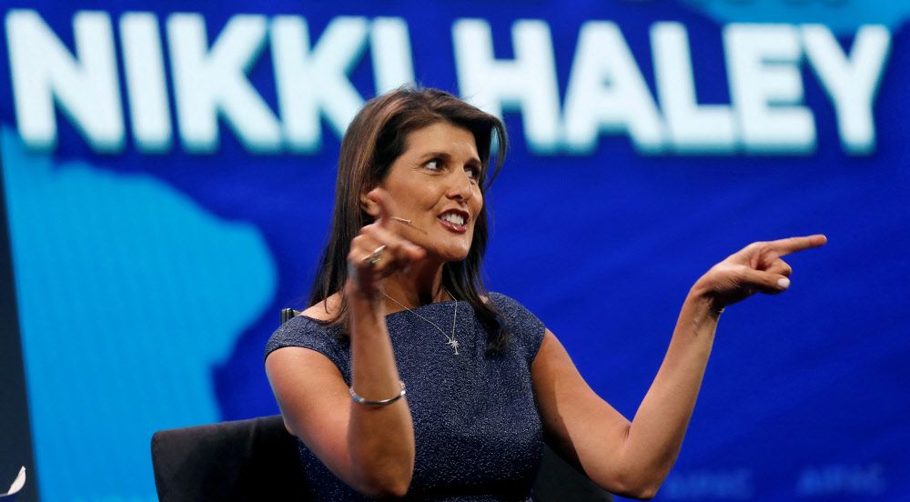 Ex-UN-Botschafterin Haley offenbar erste Herausforderin von Trump bei ...