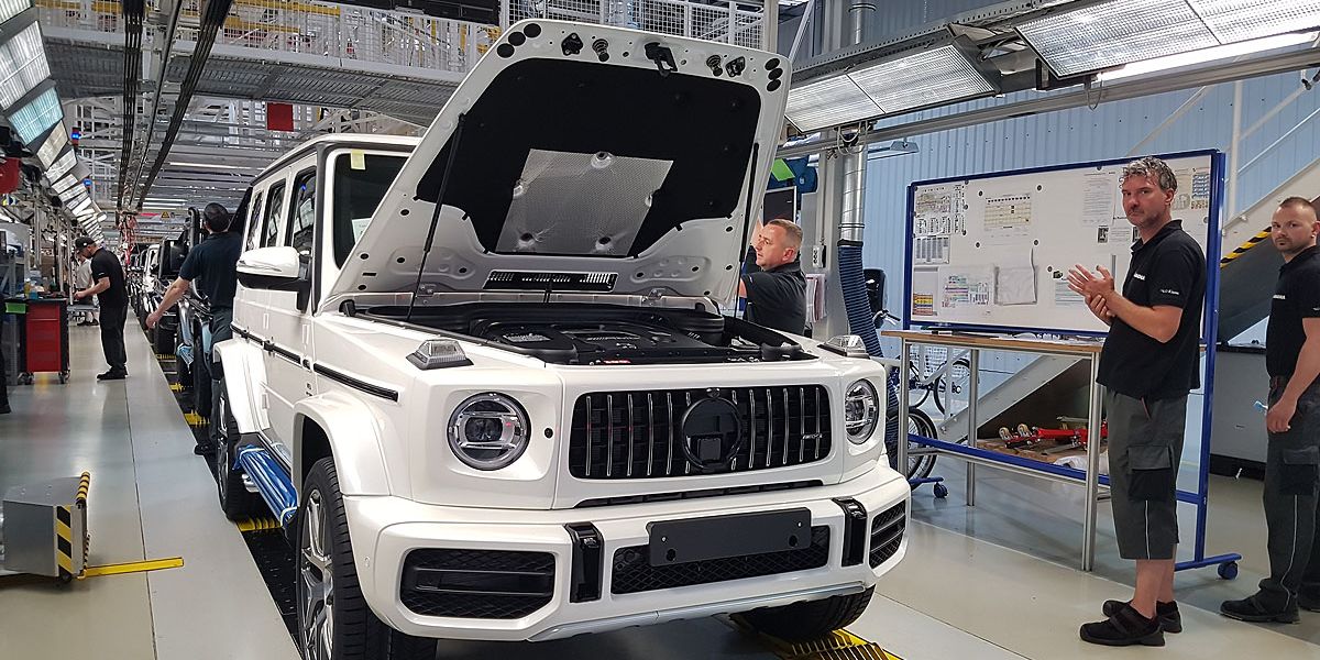 Produktionsstart der Mercedes-G-Klasse in Graz gefeiert - Mobilität ...
