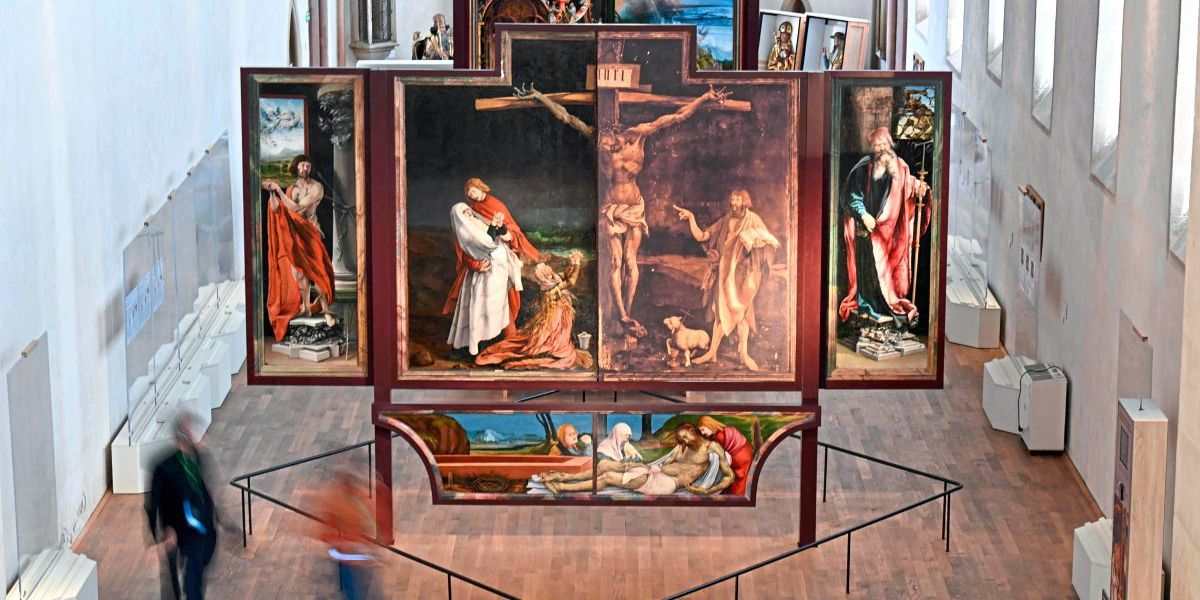 Neue Details am berühmten Isenheimer Altar in Colmar zu sehen - Kultur ...