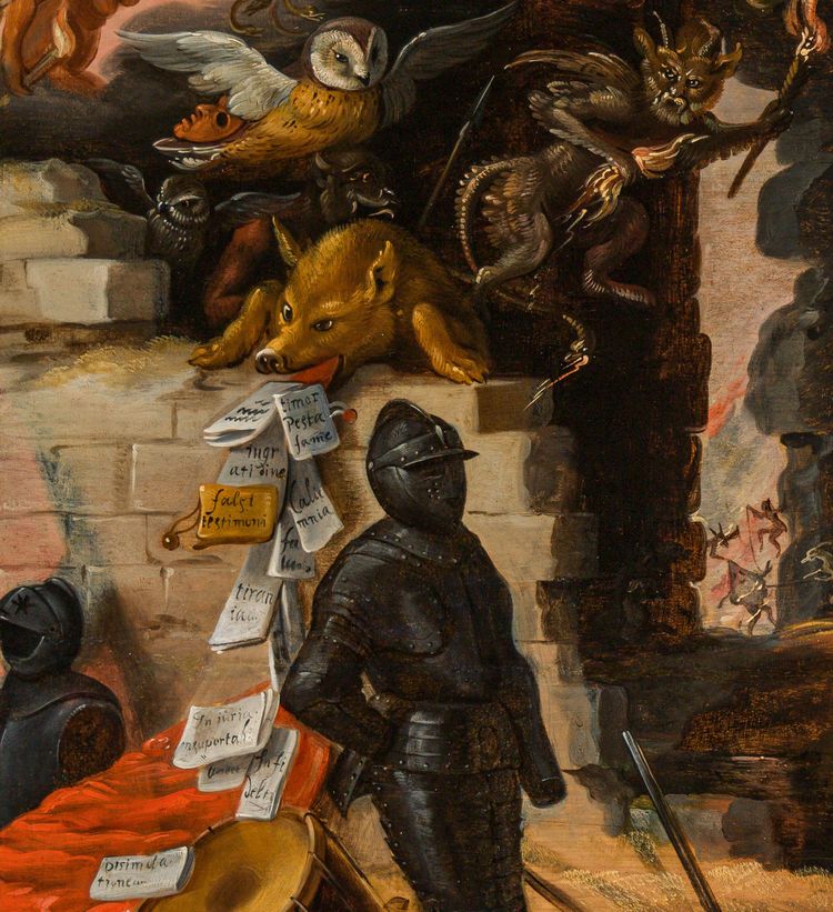 Brueghels düstere Allegorie auf Charles' royale Namensvettern ...