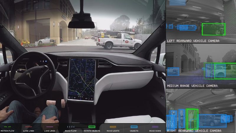 Neue Modelle: Tesla zeigt, was selbstfahrendes Auto "sieht ...