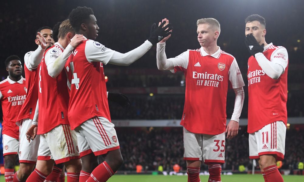 Leader Arsenal lässt gegen Everton nichts anbrennen - Premier League ...