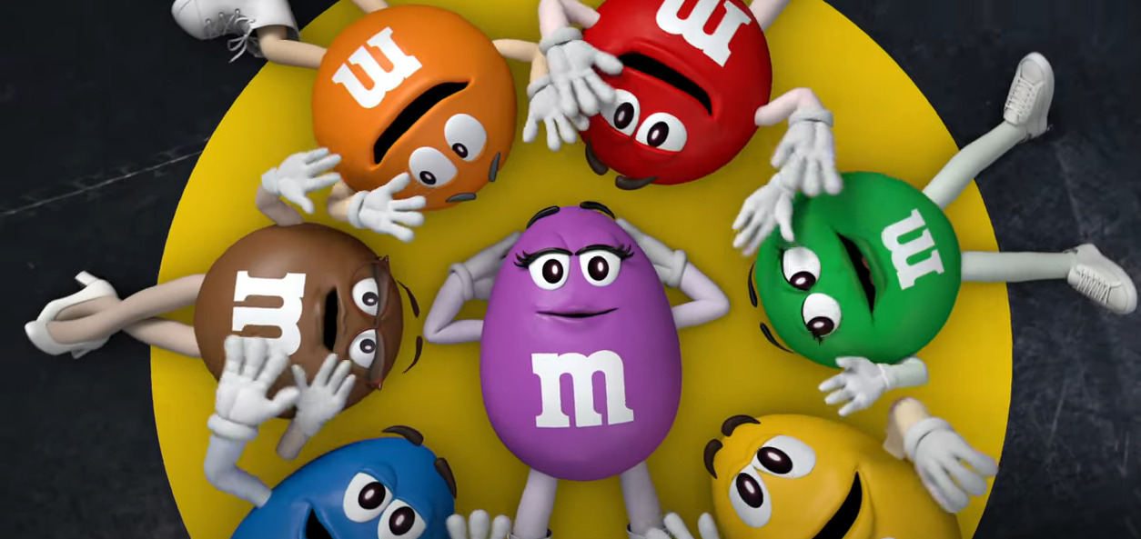 Gefundenes Fressen für das Internet: Das neue lilafarbene M&M ...