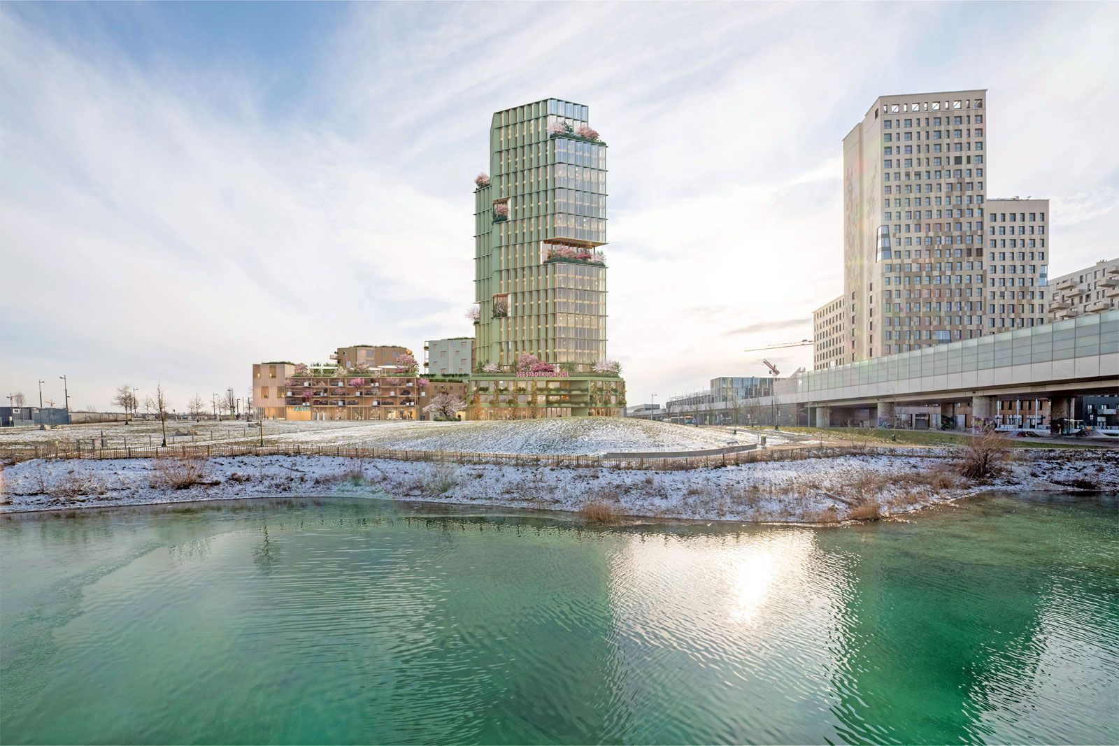 Die Seestadt bekommt ein "Krokodil" – und weitere neue Hochhäuser ...