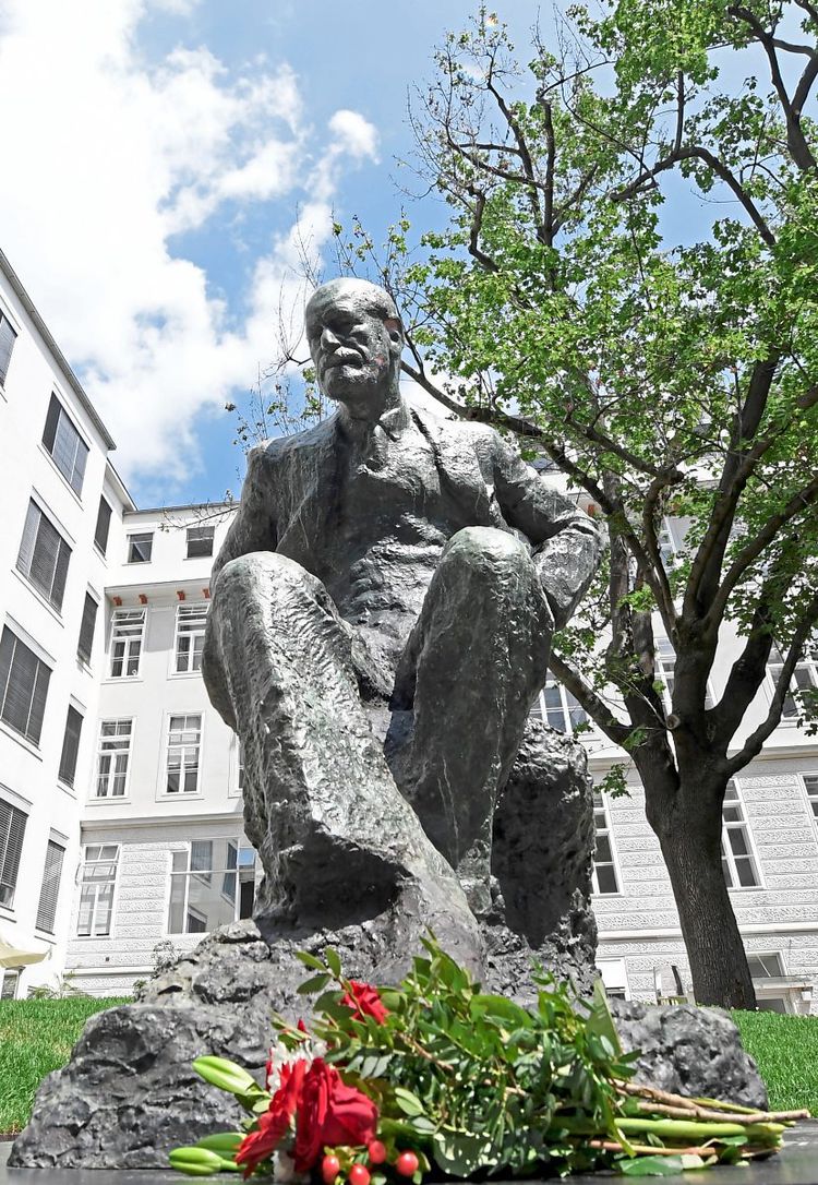 Statue für Sigmund Freud am Campus der Med-Uni - Wien - derStandard.at ...