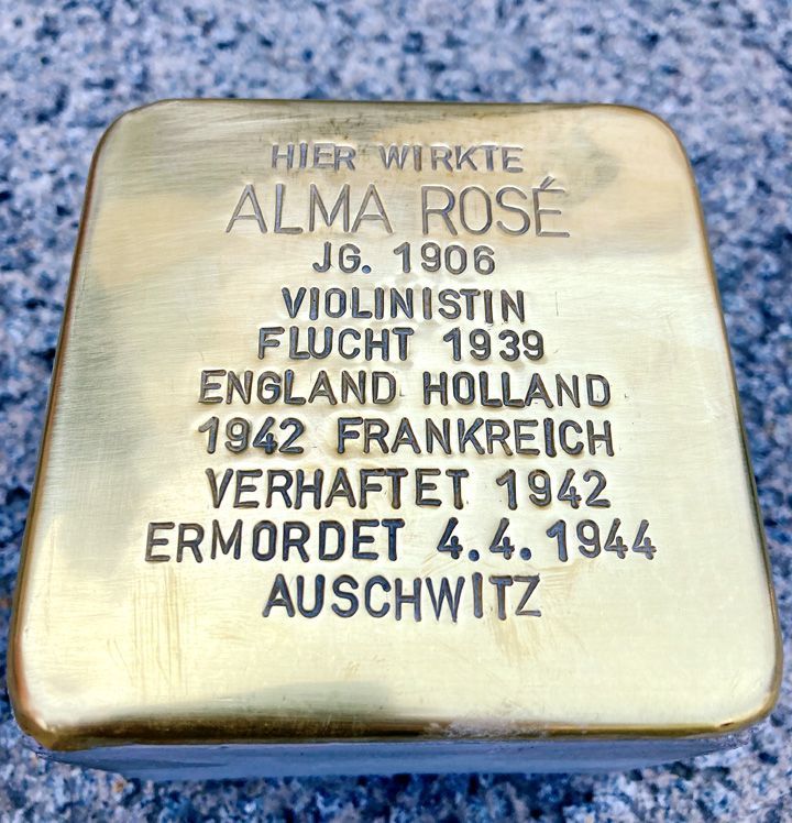 Stadt Salzburg ehrt die in Auschwitz ermordete Musikerin Alma Rosé ...