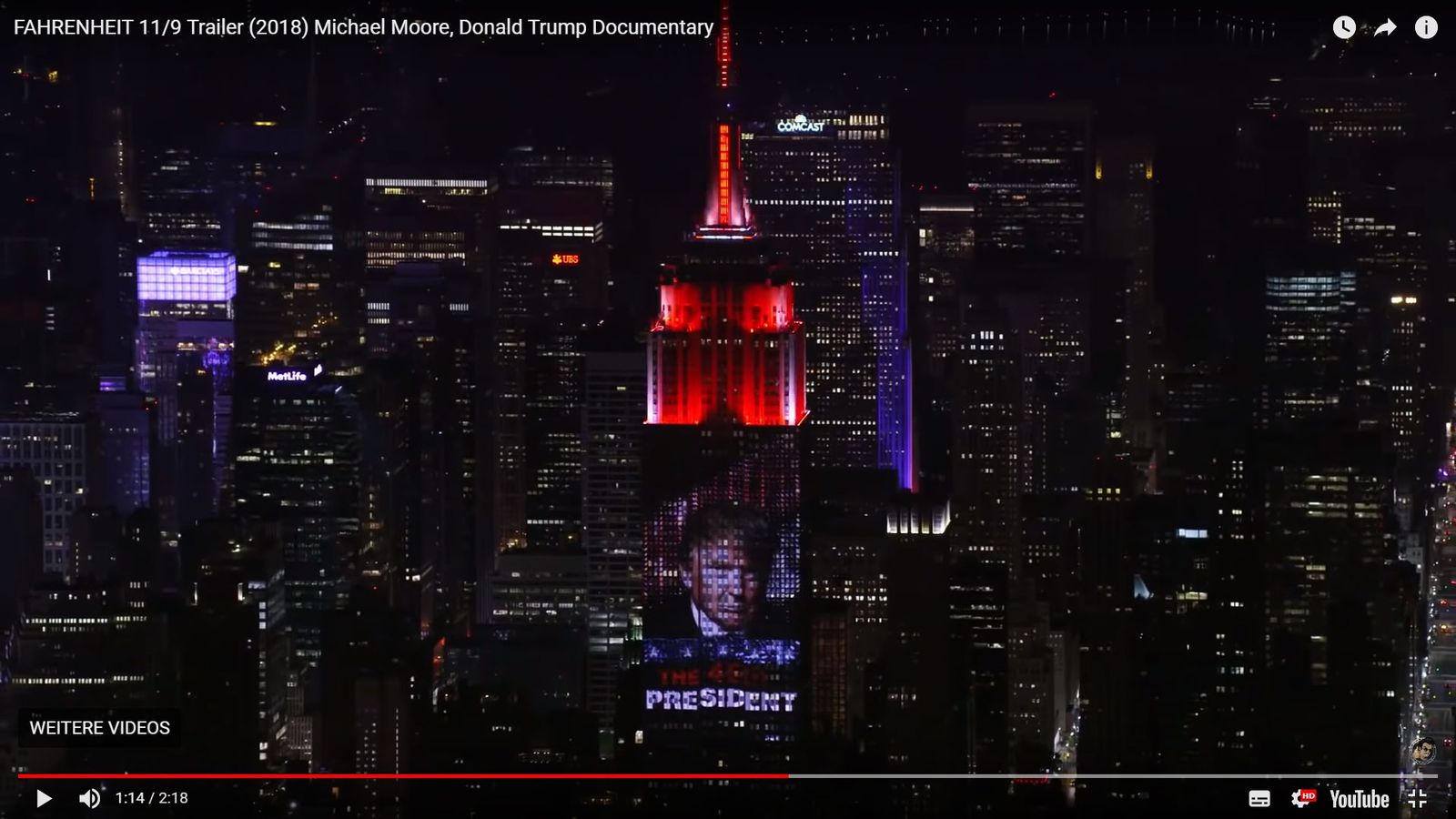 Erster Trailer zu Trump-Film "Fahrenheit 11/9" - Film - derStandard.at ...