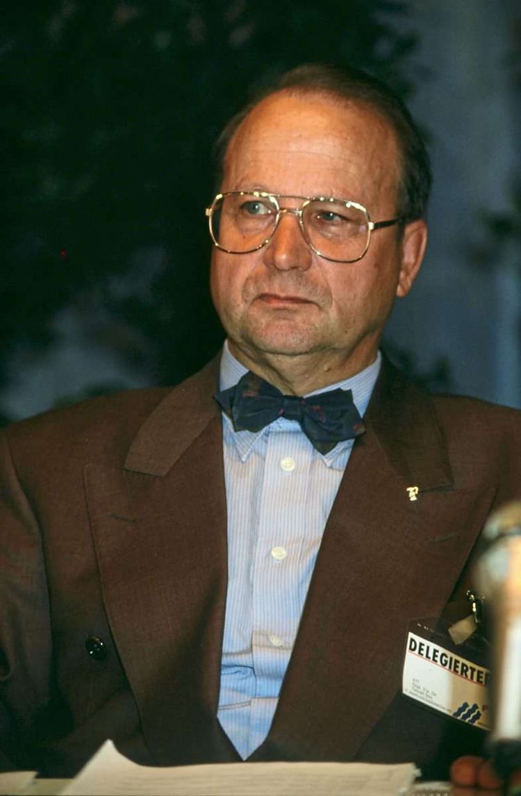 Früherer Dritter Nationalratspräsident und FPÖ-Politiker Gerulf Stix ...