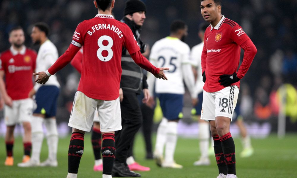 Manchester United without Sabitzer in league 2-2 at Tottenham - Premier ...