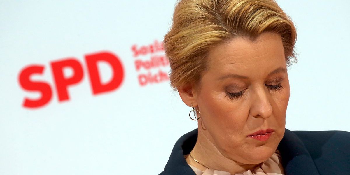 Ob Giffeys taktischer Rückzug in Berlin aufgeht? - Birgit Baumann ...