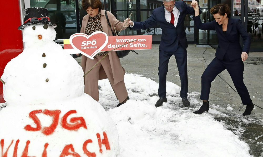 Wahlkampfauftakt in Kärnten: Das südliche Hoffnungsland der SPÖ ...