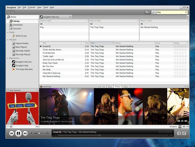 Songbird: Der Firefox unter den Musik-Playern? - Innovationen ...