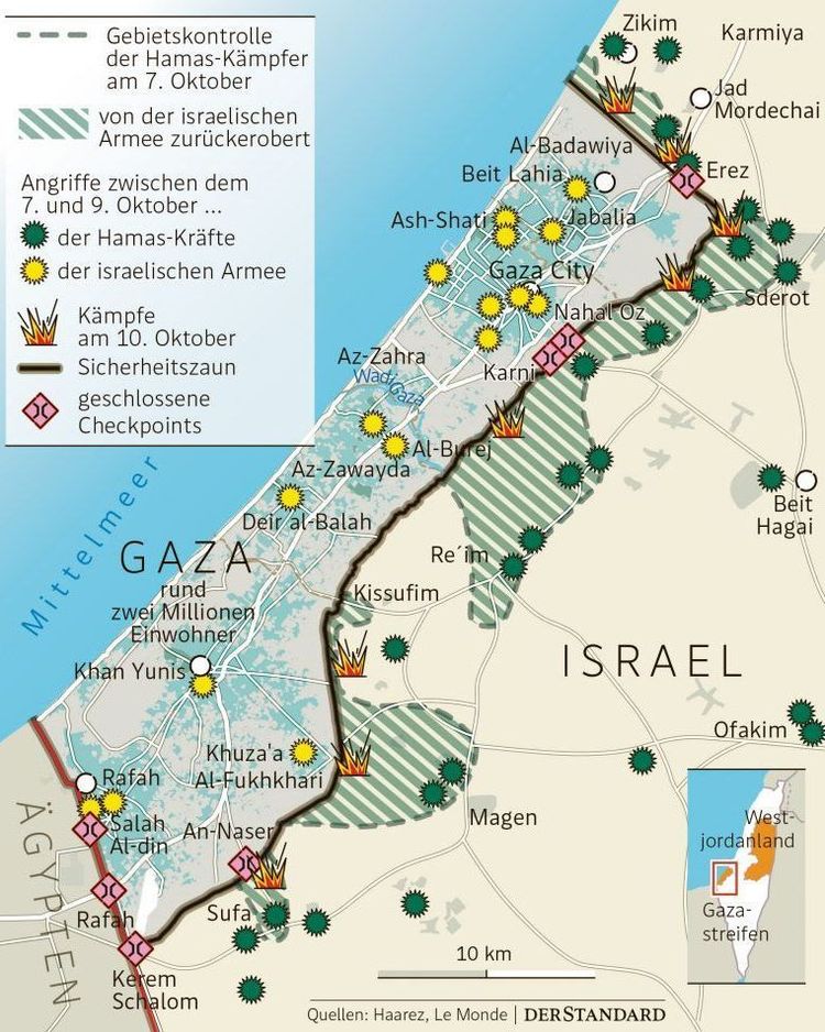Wie eine israelische Bodenoffensive im Gazastreifen aussehen könnte - Nahost - derStandard.de ...