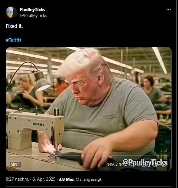 Trump, der Zoll und die Memes: Ein Streifzug durchs Netz - Webmix ...
