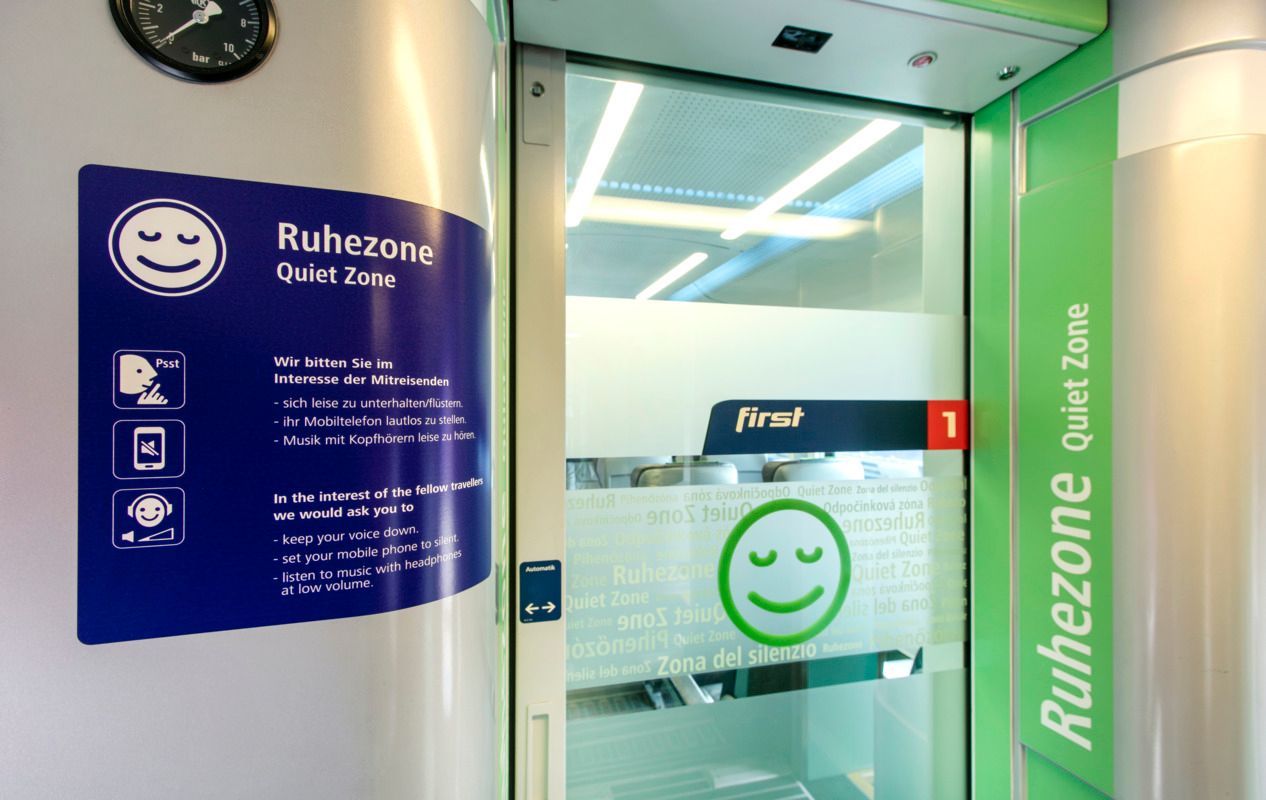 Leute, können wir im Ruhewaggon bitte leise sein? - Mehr Lifestyle ...
