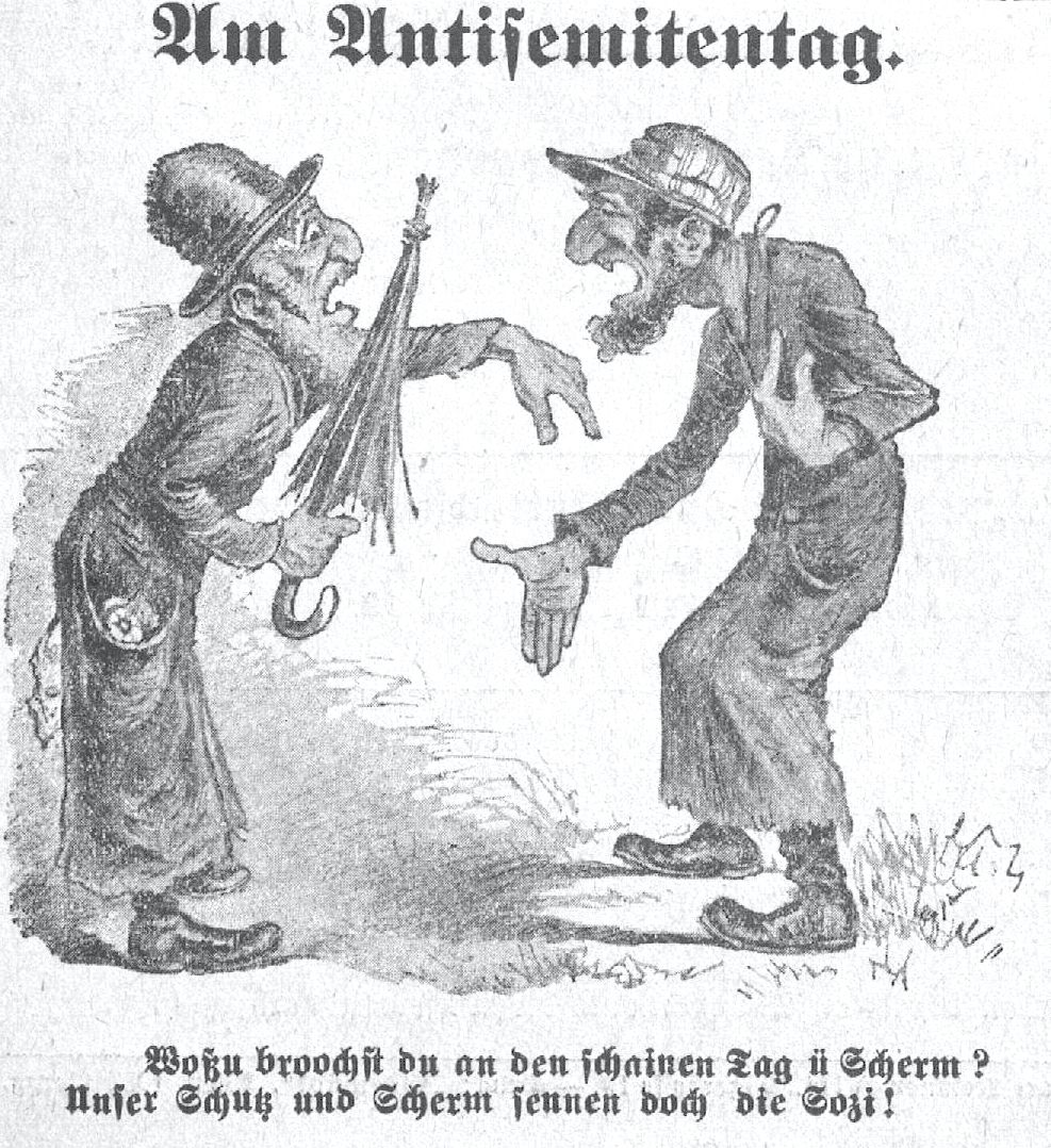 Antisemitentag 1921: "Der Anfang des Befreiungskampfes aller Arier ...
