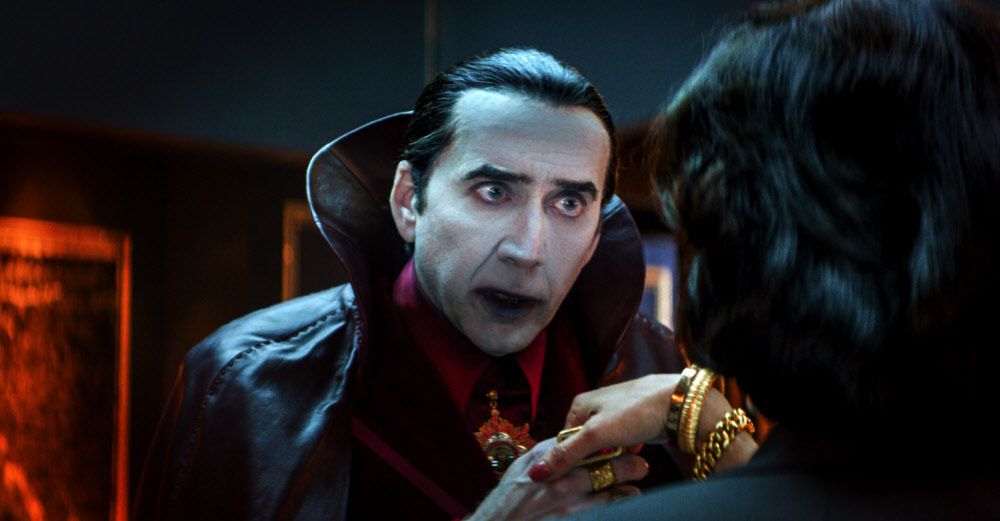 Nicolas Cage brilliert in der Horrorkomödie "Renfield" als Graf Dracula ...