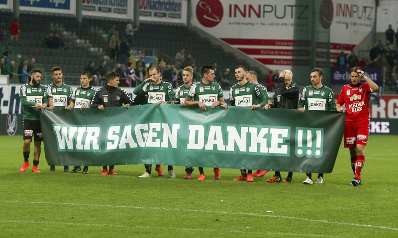 SV Ried spielt fortan mit Prada - Bundesliga - derStandard.at › Sport